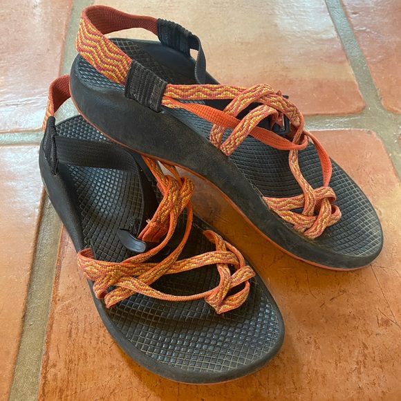 Chaco | Shoes | Chacos Womens 8 Double Strap Toe Loop | Poshmark